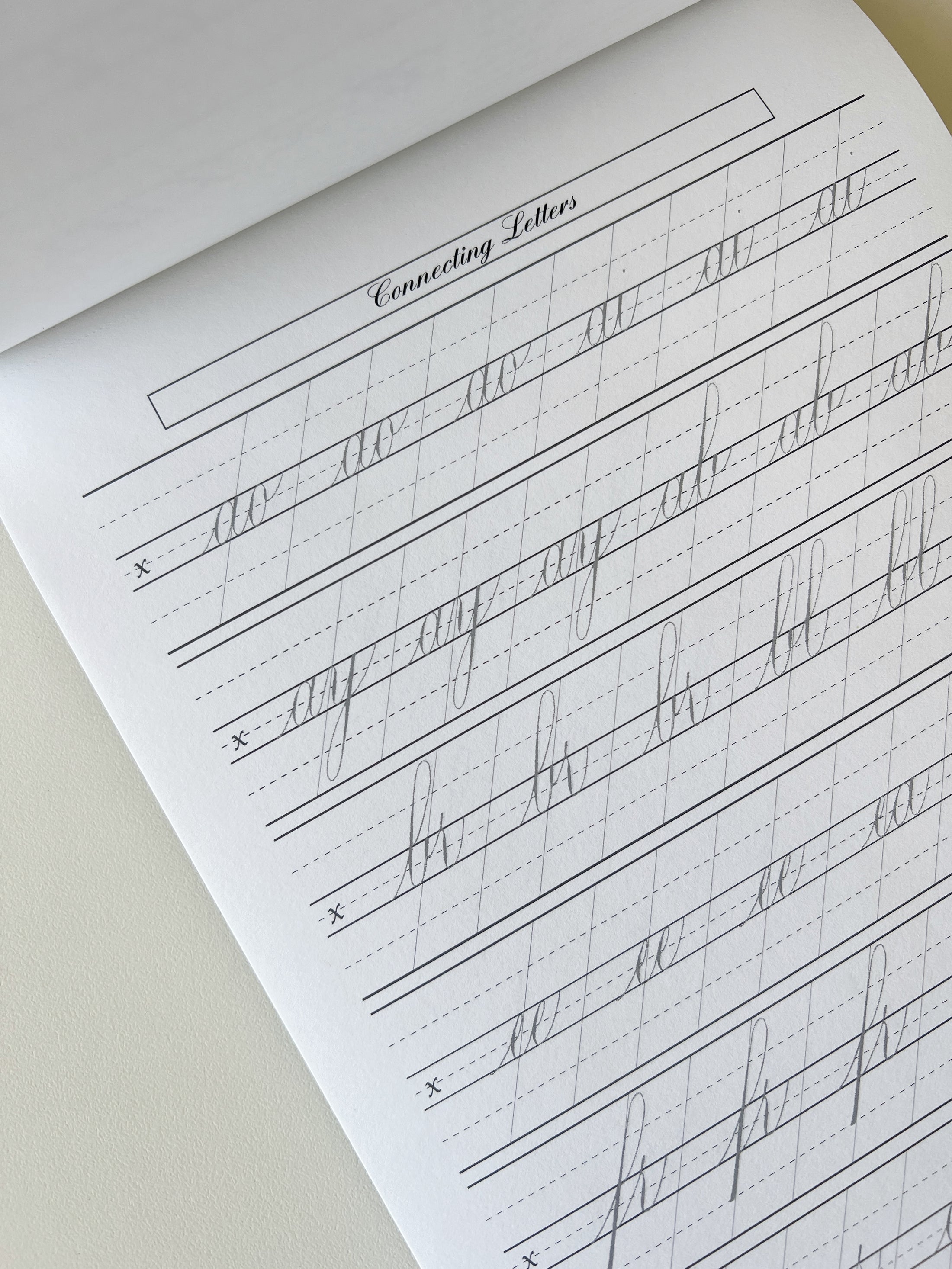 Copperplate Practice Pad - Lowercase Letters – Logos Calligraphy & Design