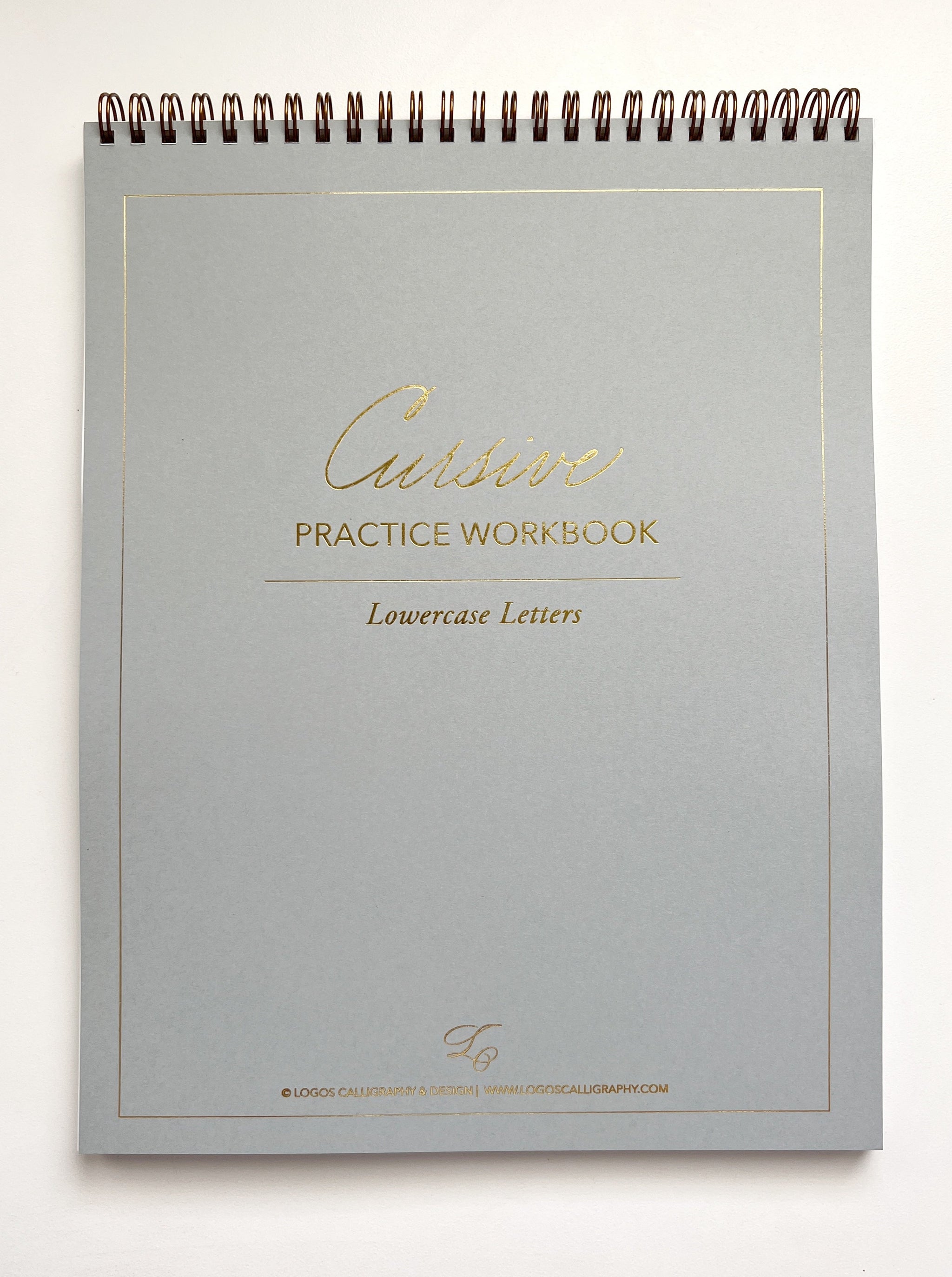 Cursive Practice Workbook - Lowercase Letters – Logos Calligraphy & Design