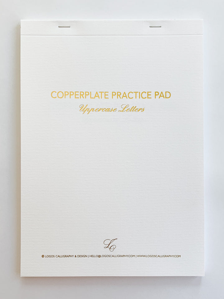 Copperplate Practice Pads – Logos Calligraphy & Design