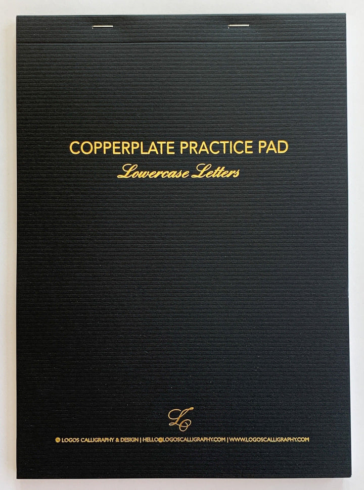 Copperplate Practice Pads – Logos Calligraphy & Design